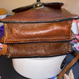 Bags | The Old Angler Leather Messenger Crossbody Bag | Poshmark